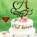 Letter C Cake Topper Wedding Cake Topper Rustic Cake Topper - Etsy
