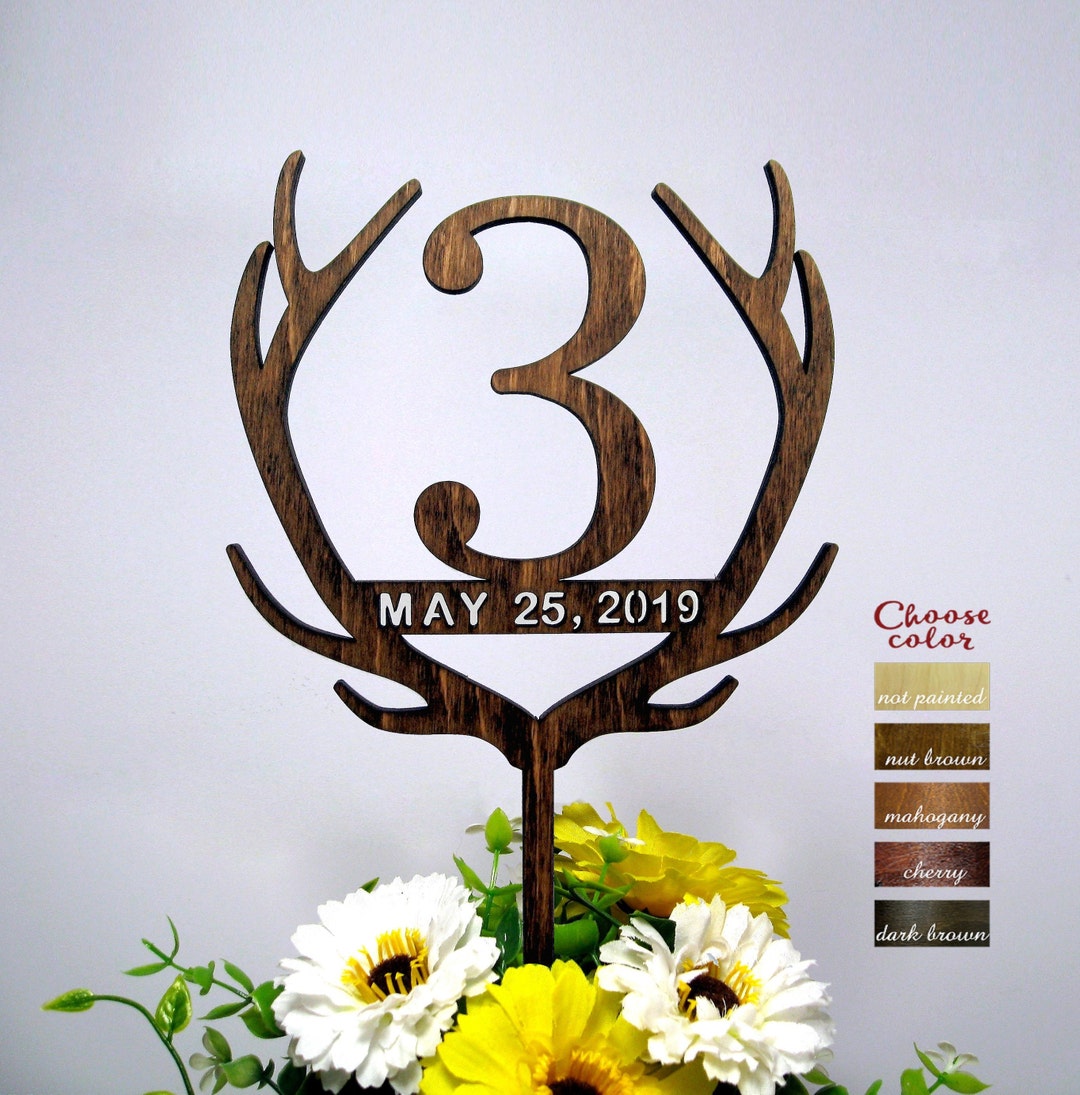 Table Numbers Wooden, Table Numbers on Sticks, Freestanding Table ...
