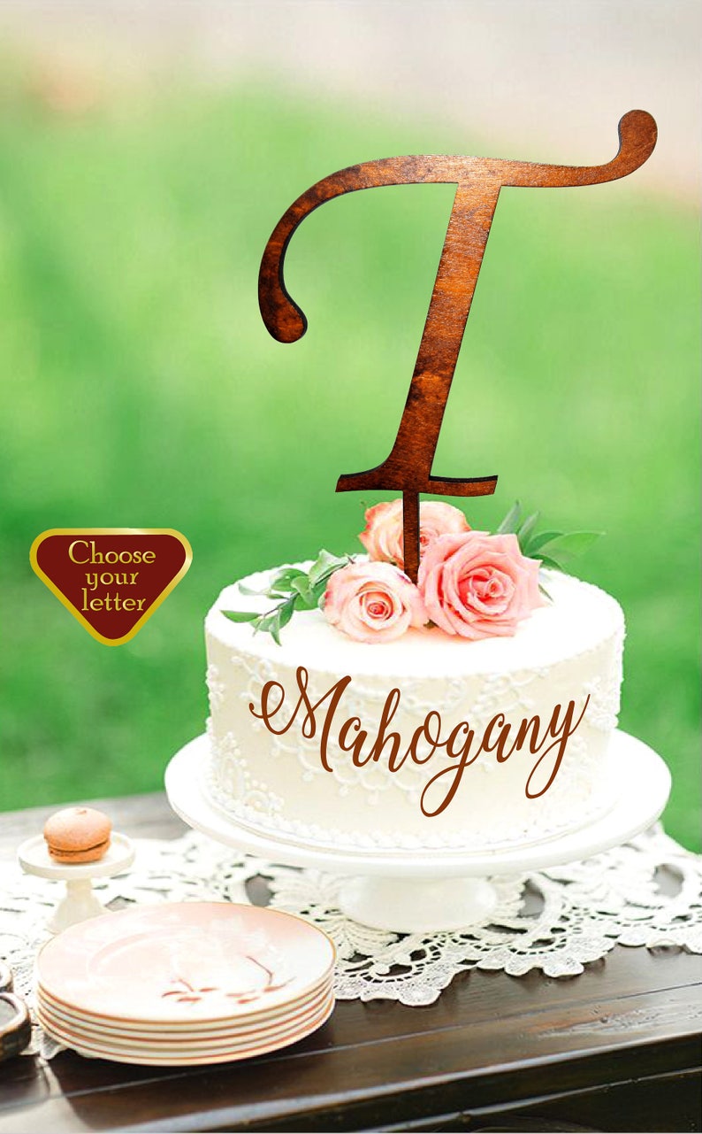 Letter T Cake Topper Cake Topper Letter T Cake Topper - Etsy
