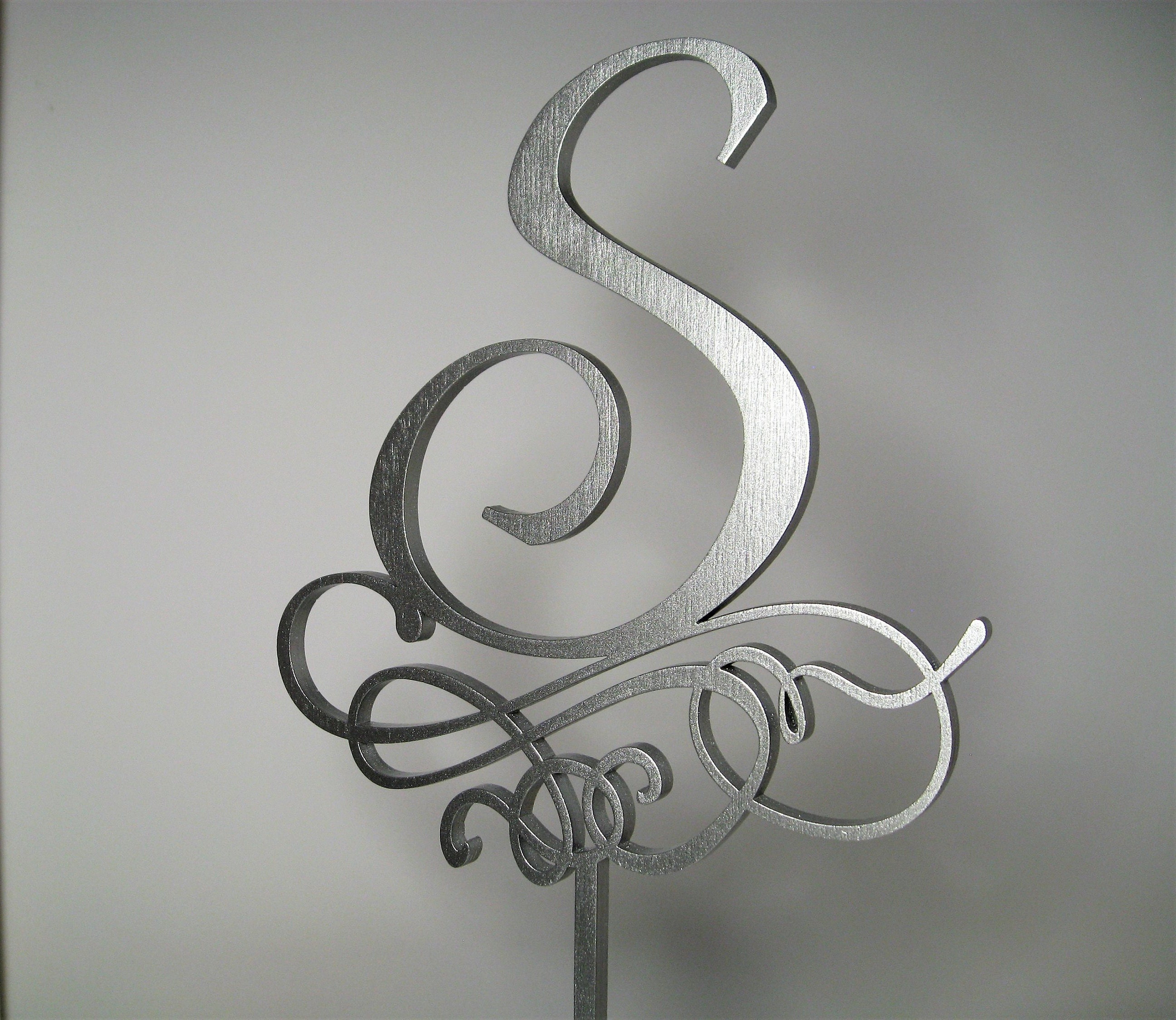 Topper de pastel de letra M toppers de pastel de letras para | Etsy