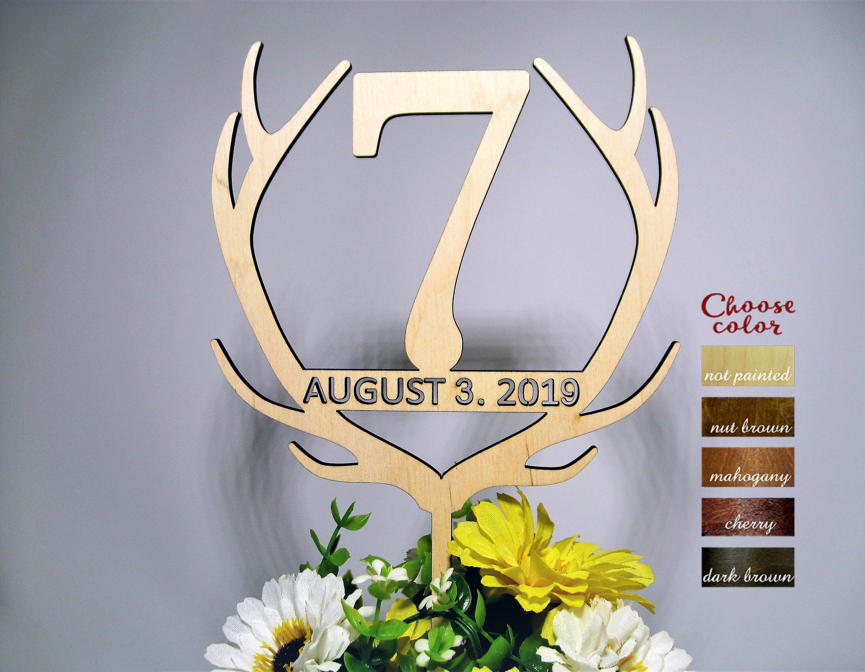 Table Numbers Wooden Table Numbers on Sticks Freestanding | Etsy