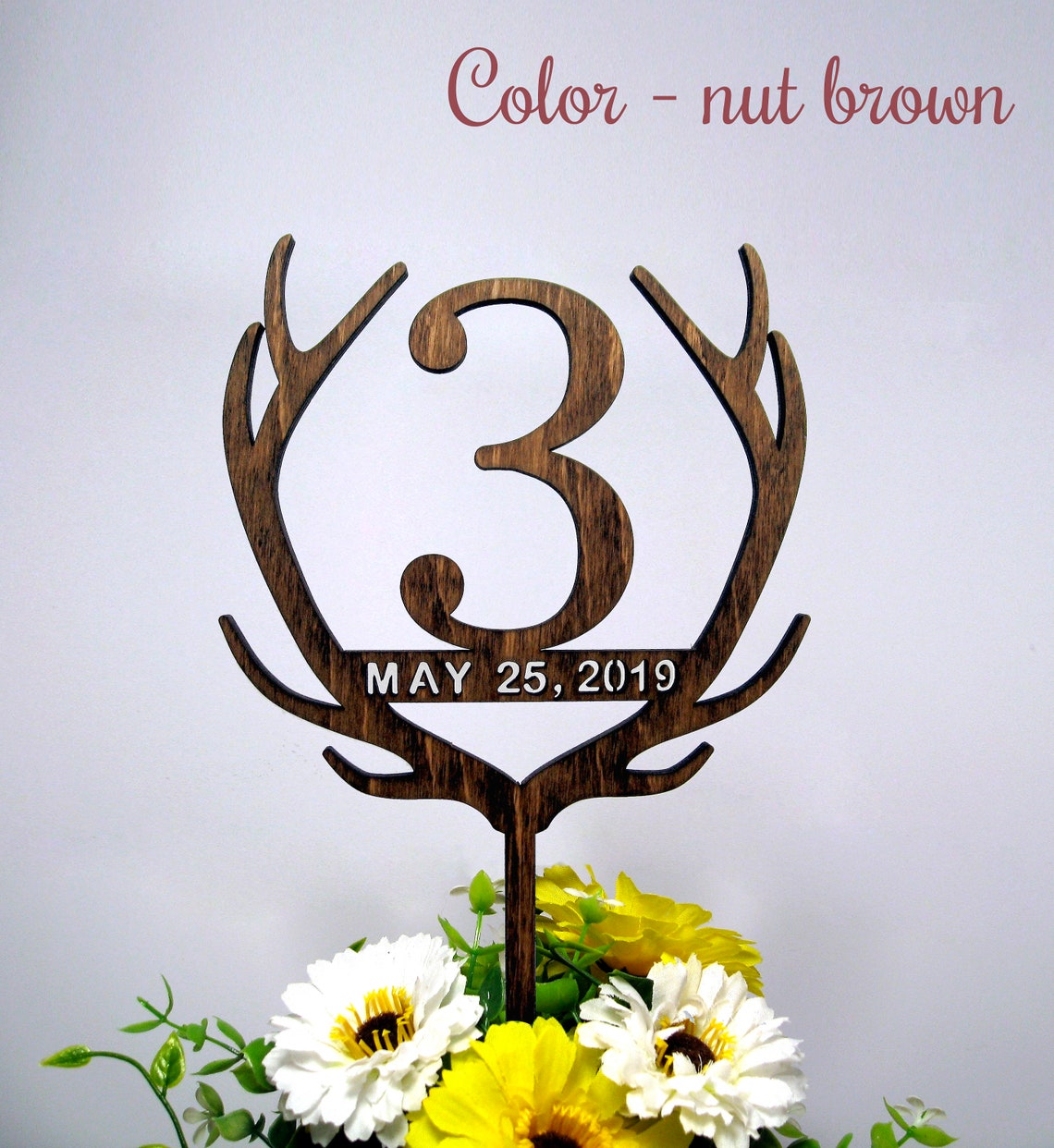 Wooden Table Numbers Table Numbers on Sticks Freestanding - Etsy