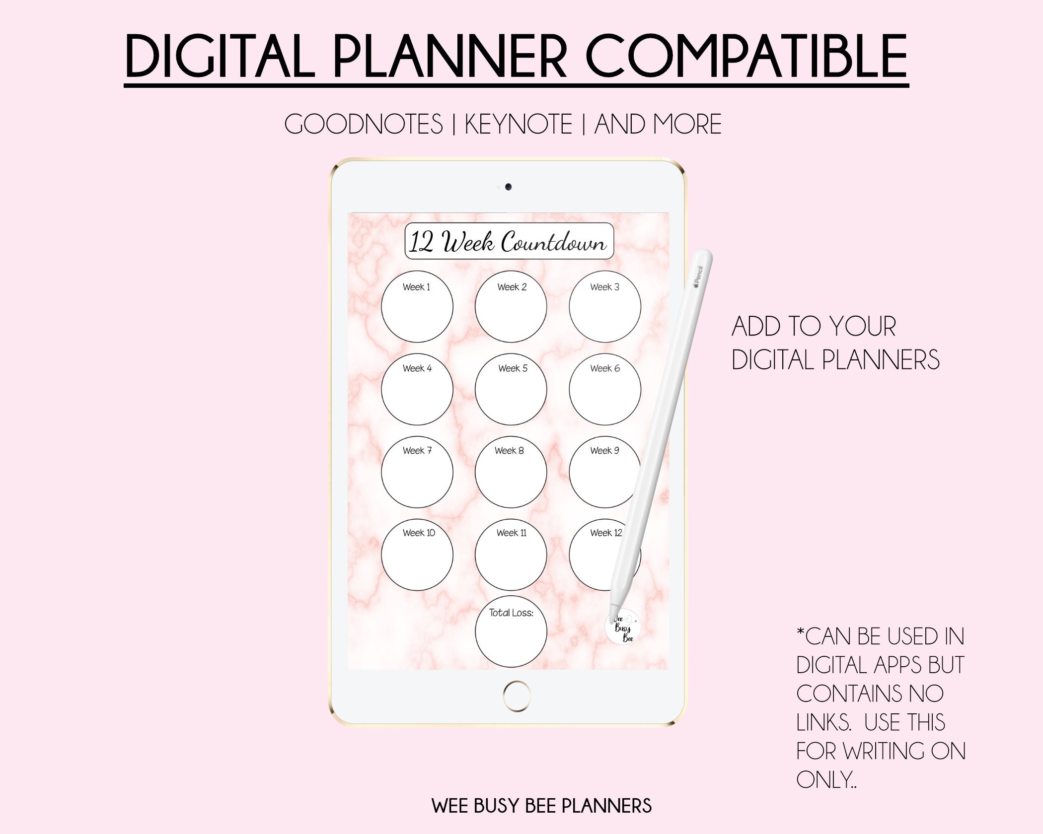 Printable Weight Loss Tracker Chart 12 Week Countdown - Etsy