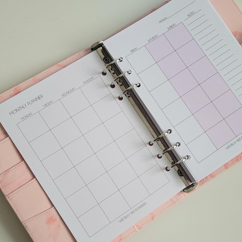 A5 diary filling - Etsy.de