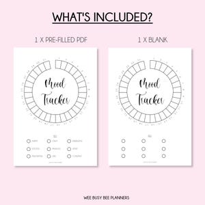 Mood Tracker, PRINTABLE A5 Journal Page, Daily Mood Tracker Digital ...