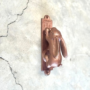 Rabbit Door Knocker Bunny Door Knocker - Etsy
