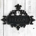 Cast Iron Welcome Sign Welcome Doorway Sign Welcome Entry - Etsy