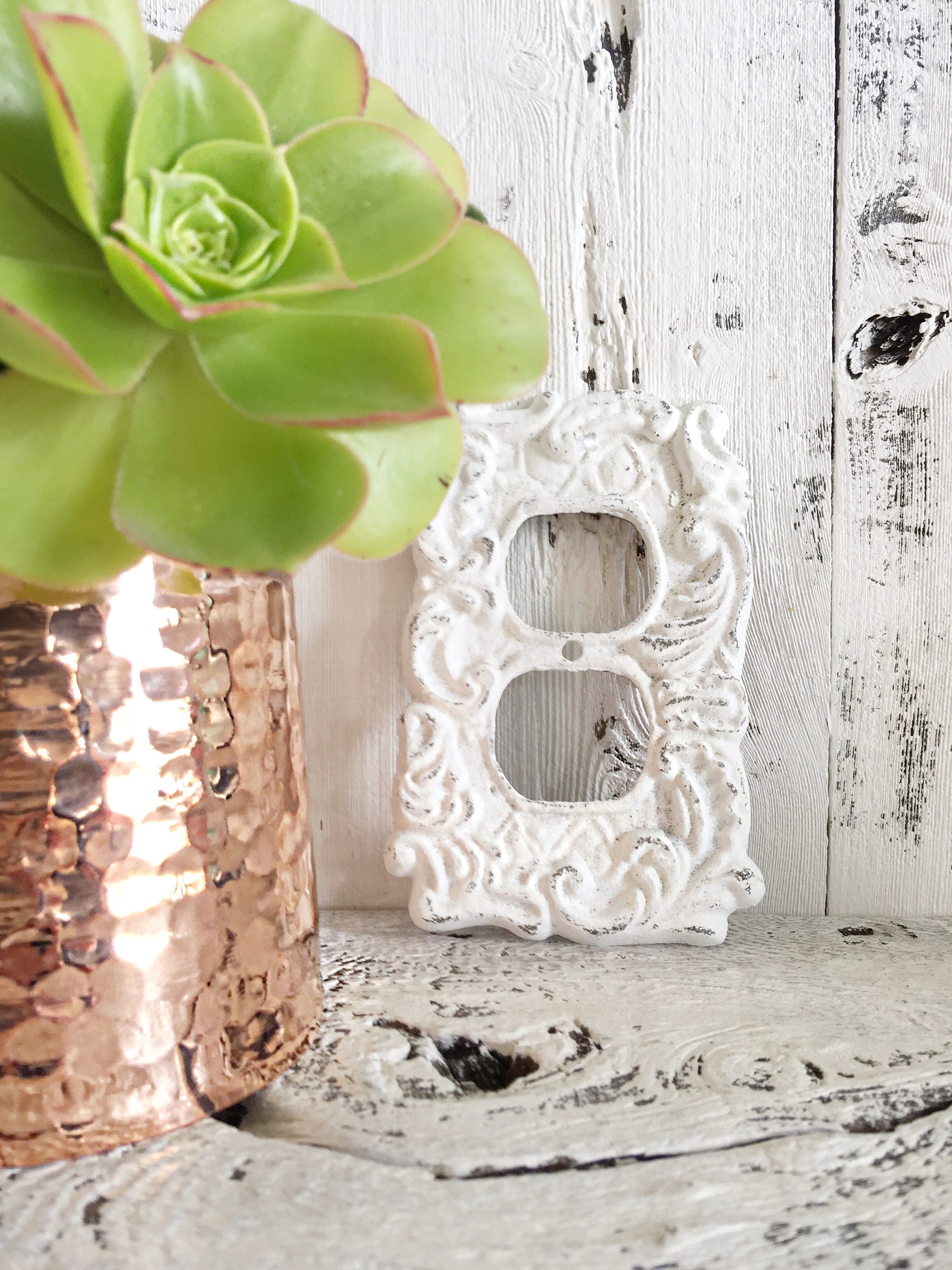 Cast Iron Decorative Outlet Cover Wall Outlet French Decor - Etsy