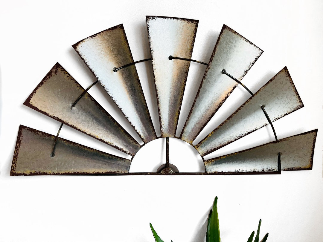 Half Windmill Wall Decor, Farmhouse Windmill, Home Decor - Etsy