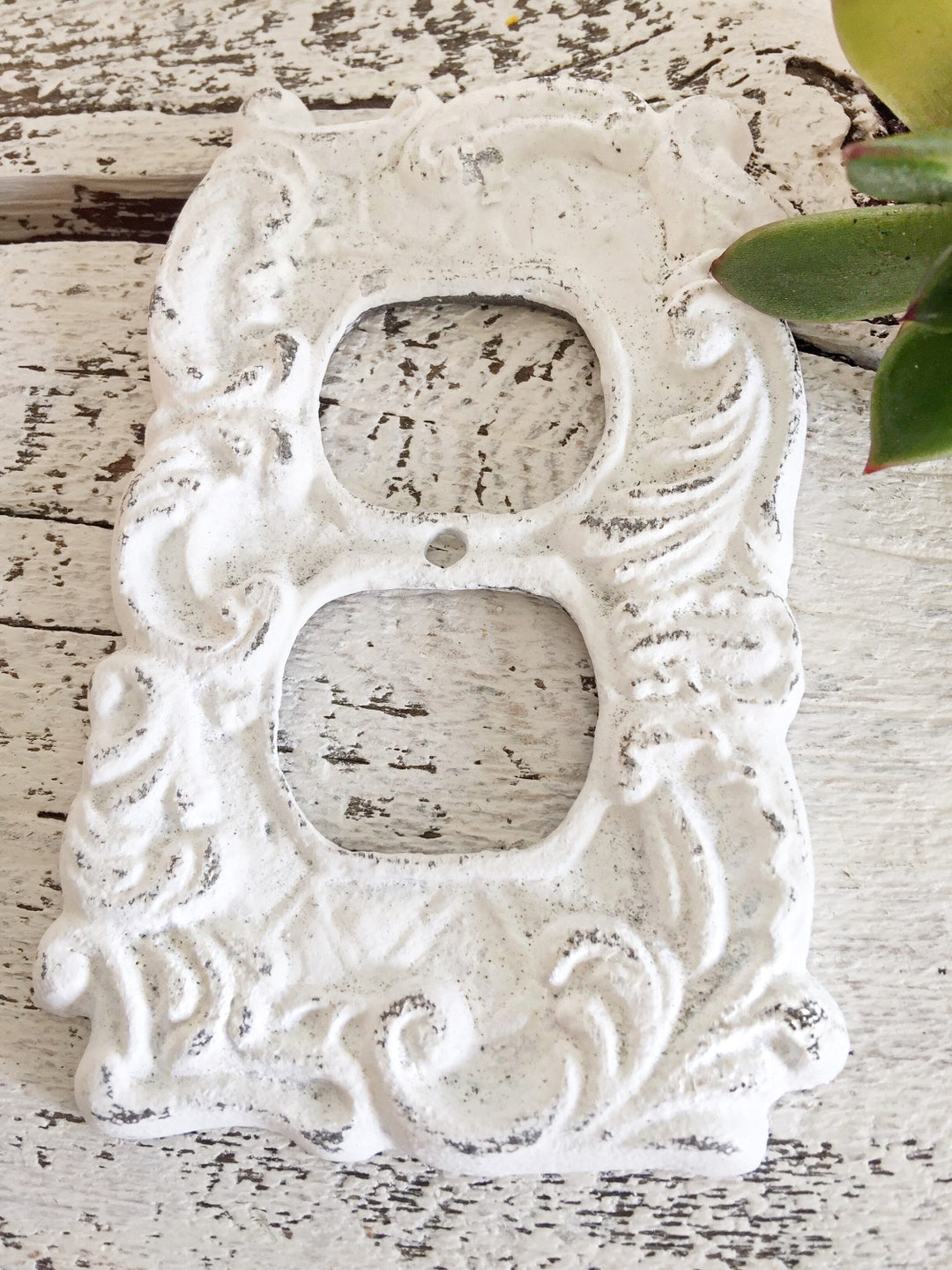 Cast Iron Decorative Outlet Cover, Wall Outlet, French Decor, Shabby ...