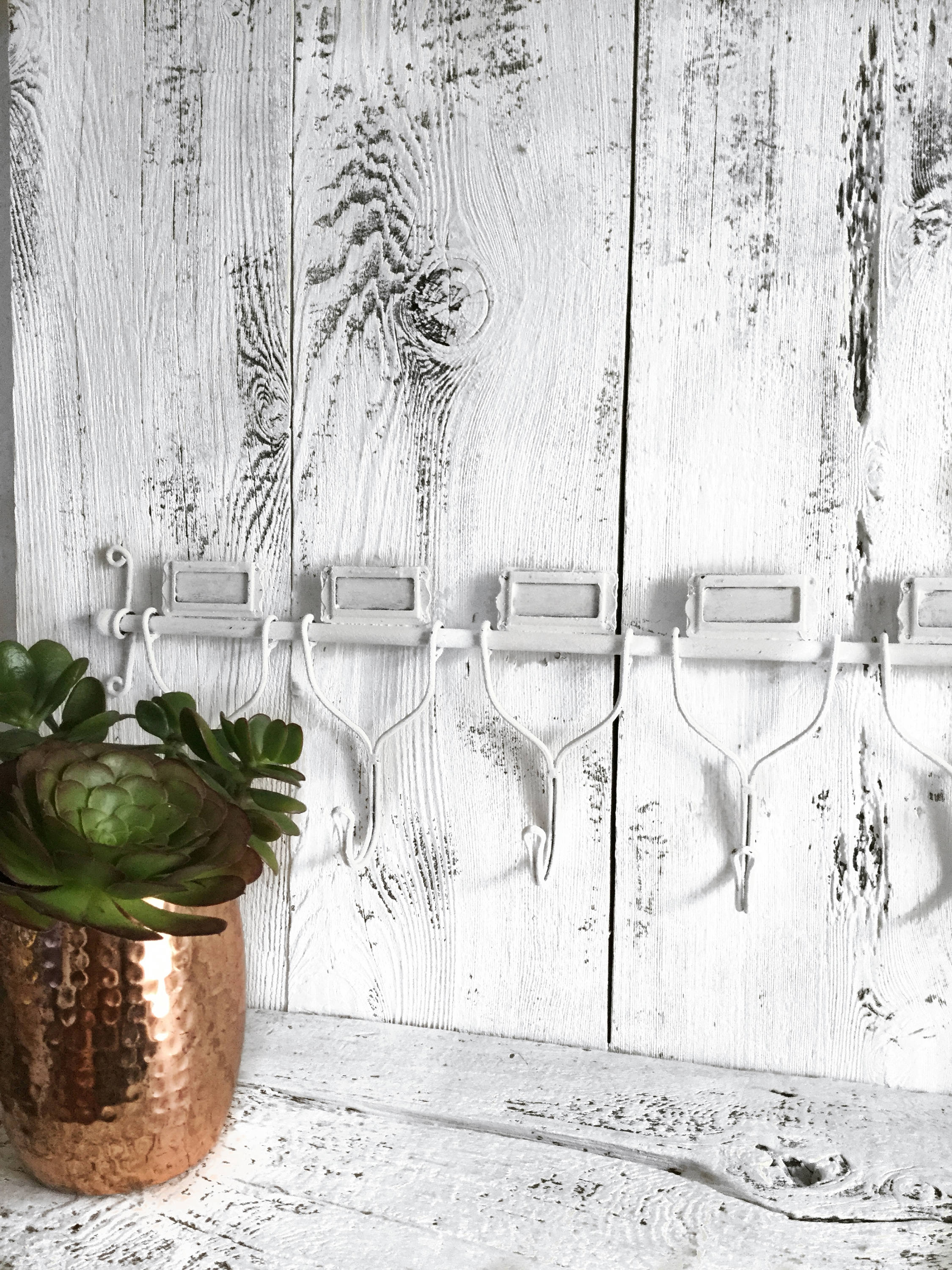 5 Hook Metal Hook Wall Mount Name Holder 5 Coat Hook Key - Etsy