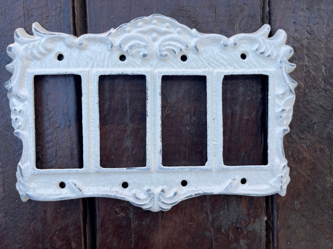 Quad Rocker Plates Cover, Quad GFCI Switch Plate, - Etsy