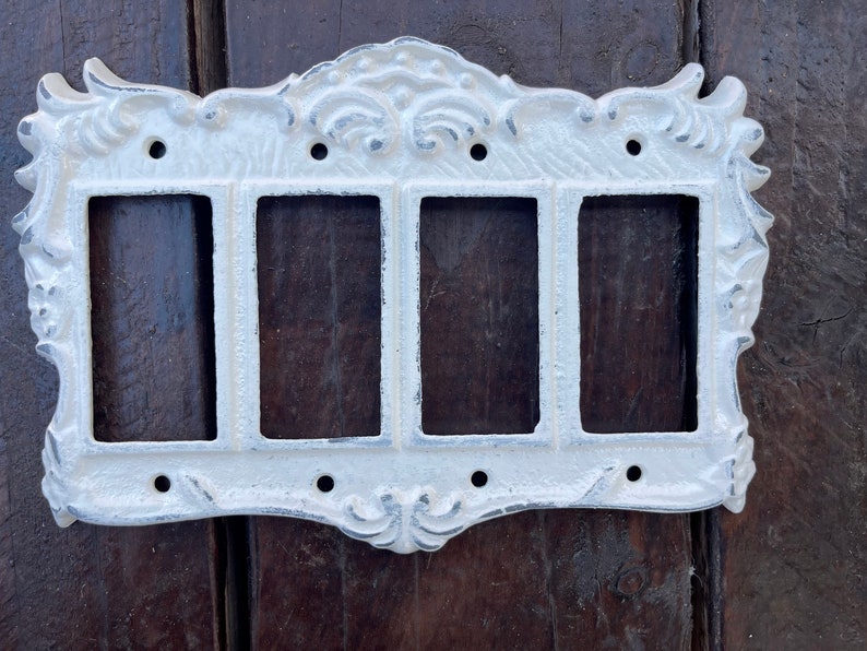 Quad Rocker Plates Cover Quad GFCI Switch Plate | Etsy