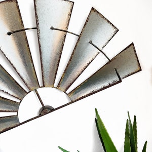 Half Windmill Wall Decor, Farmhouse Windmill, Home Decor - Etsy