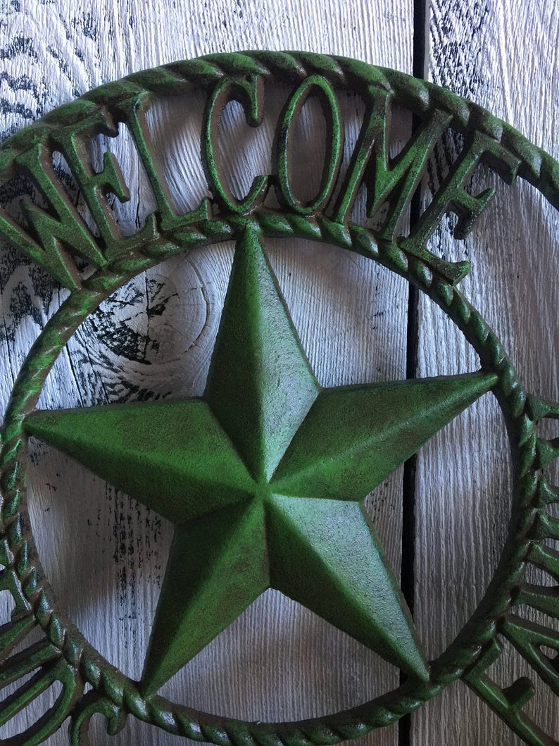 Welcome Star Wall Decor | Etsy