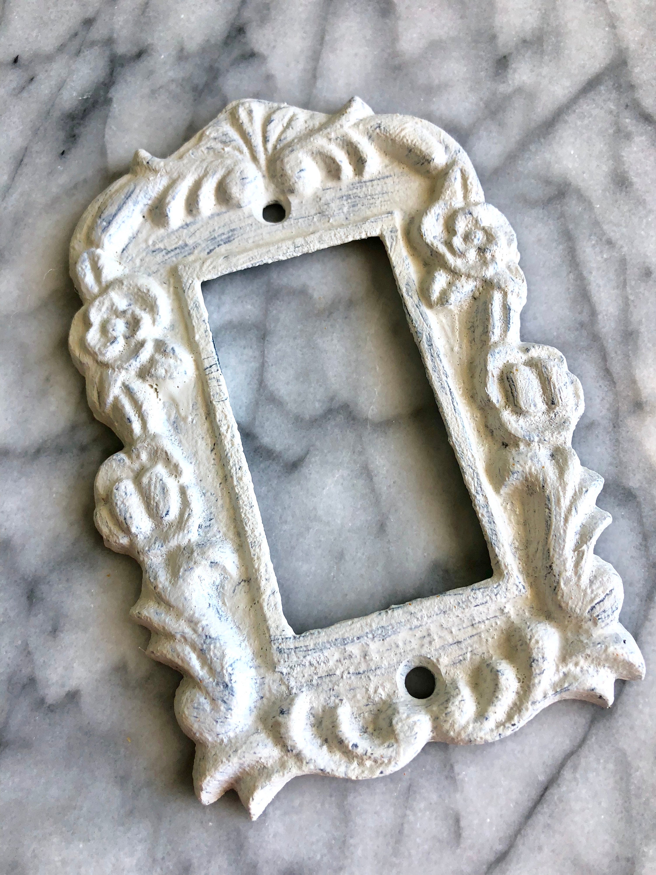 Cast Iron Decorative Single Rocker Light Switch Plate | Etsy