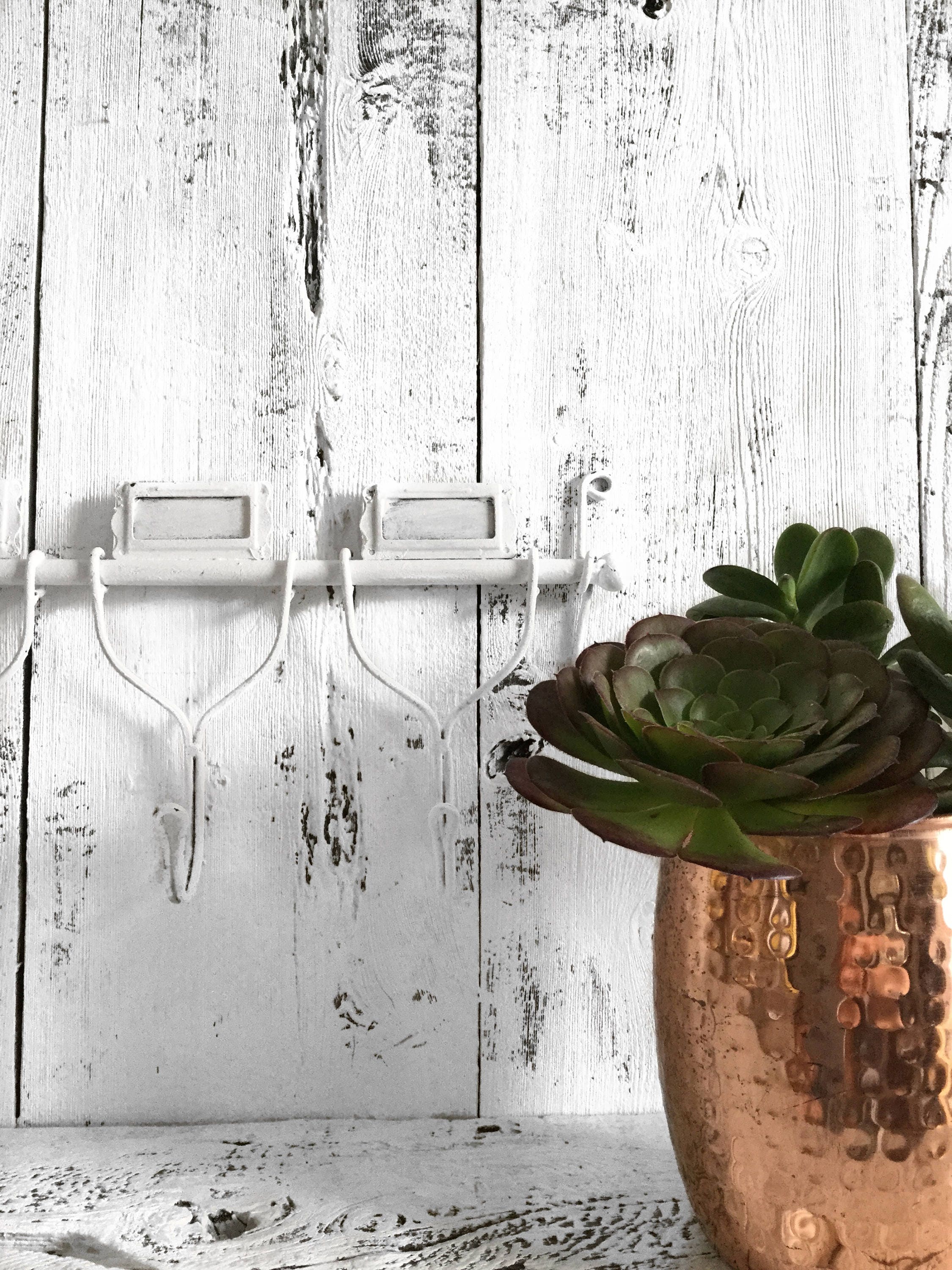 5 Hook Metal Hook Wall Mount Name Holder 5 Coat Hook Key - Etsy