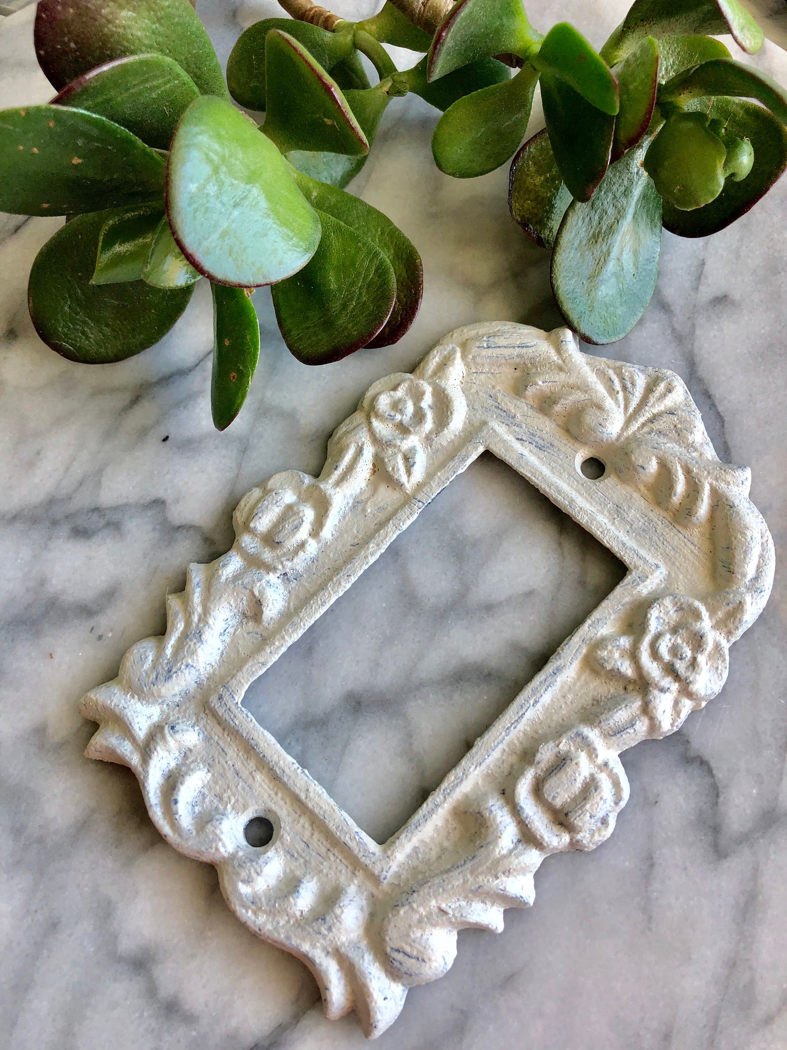 Cast Iron Decorative Single Rocker Light Switch Plate | Etsy