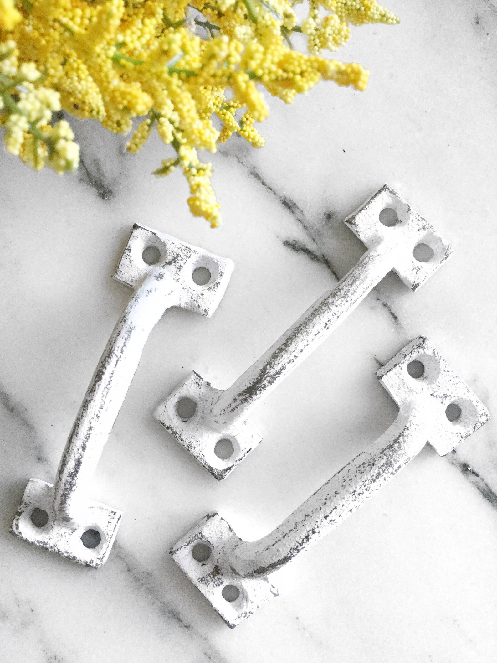 Rust Cast Iron Handle, Cast Iron Drawer Handle, Kitchen Cabinet Handle ...