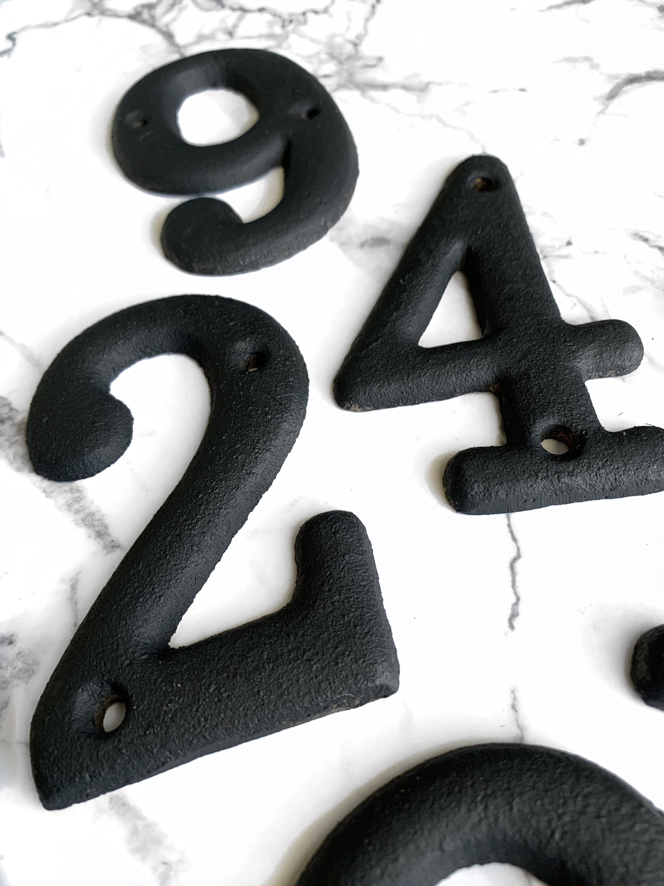 House Numbers 0123456789 Mailbox Numbers Address - Etsy