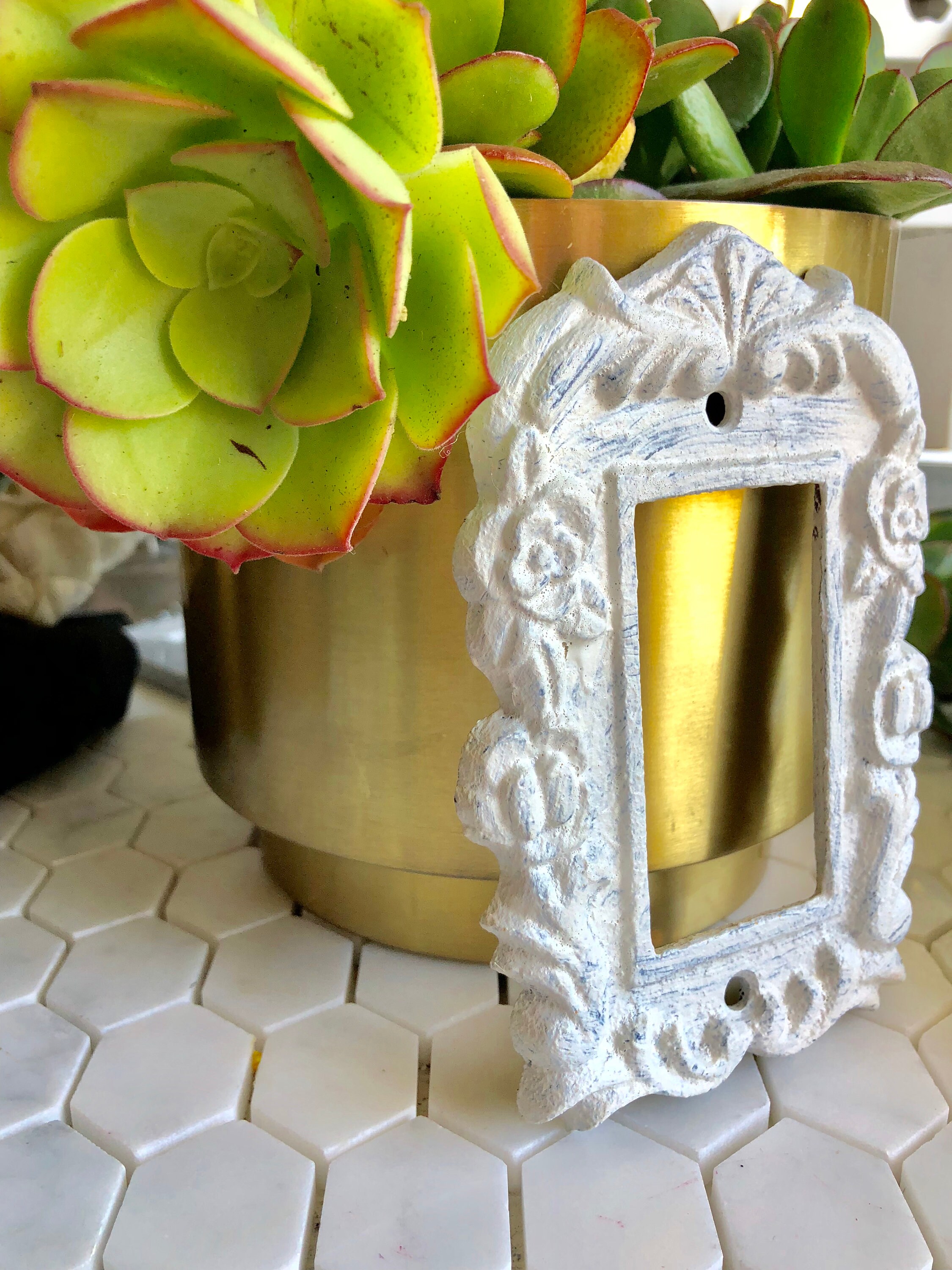 Cast Iron Decorative Single Rocker Light Switch Plate | Etsy