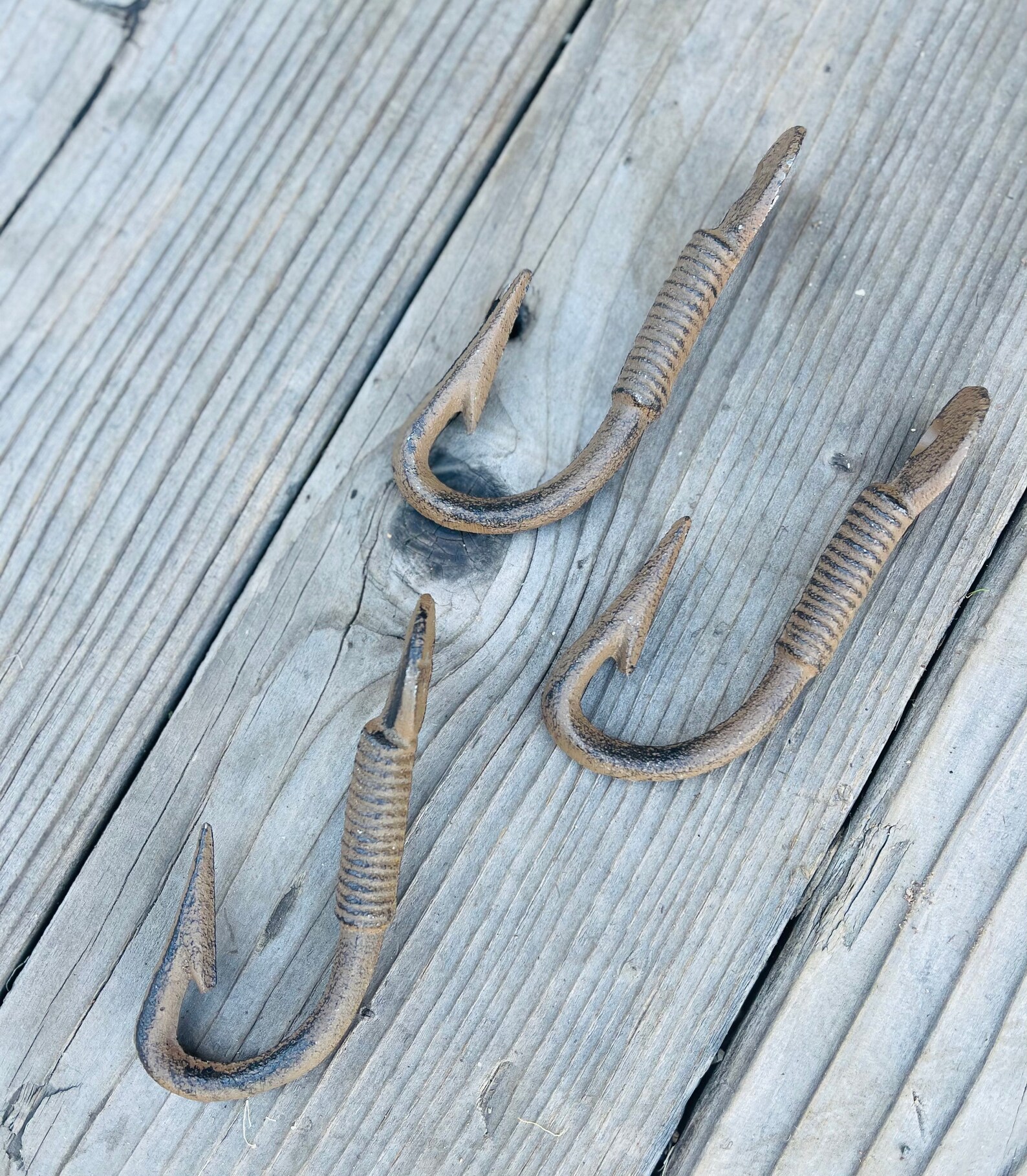 Fishing Hook Nautical Single Hook Coat Hook Entry Way Hook - Etsy