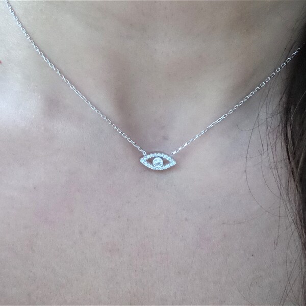 Evil Eye Necklace - Etsy