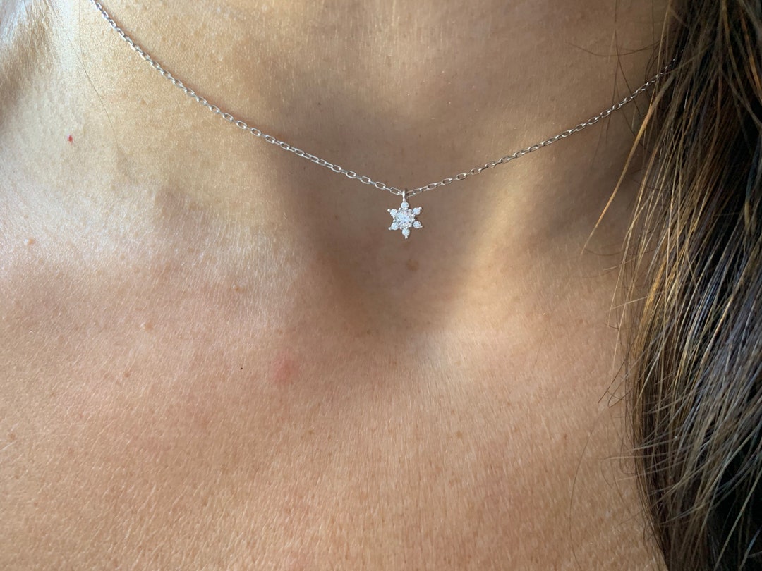 Mini Star of David Necklace: Small Charm - Etsy