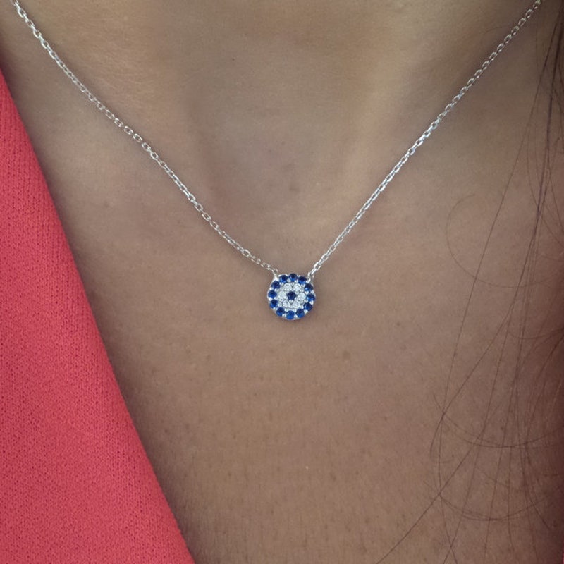 Evil Eye Necklace - Etsy