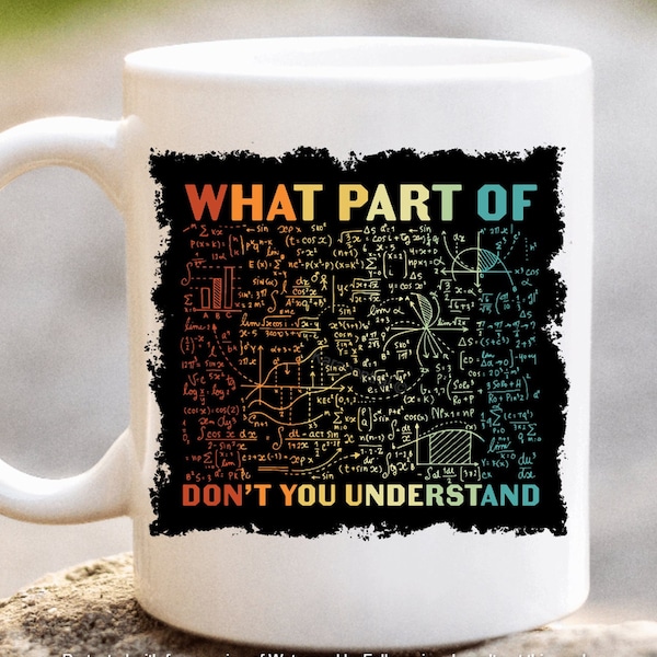 Math Teacher Gift - Etsy UK