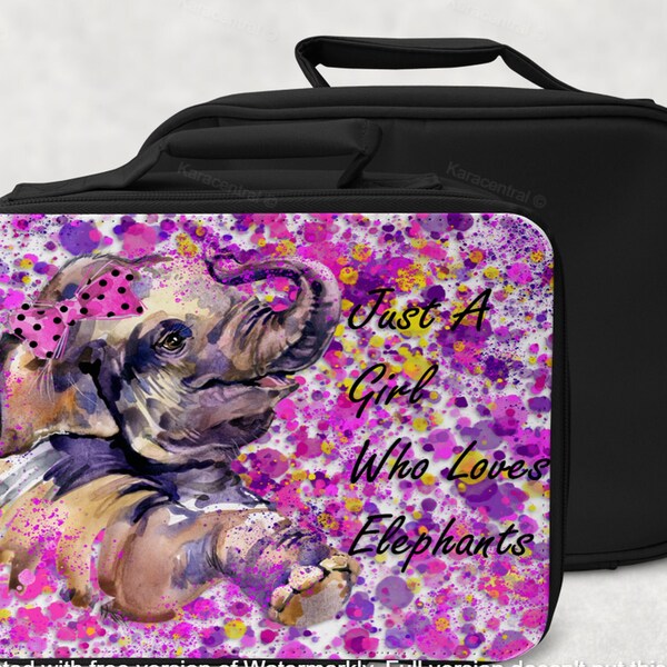 Elephant Lunch Bag - Etsy