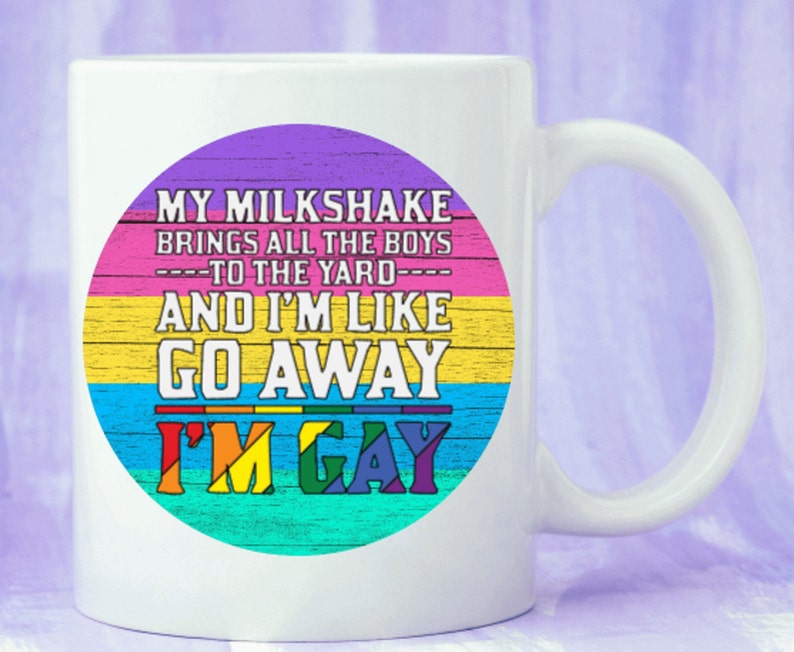 Go Away Im Gay Mug Pride 2021 Lgbtq Ts Gay Etsy