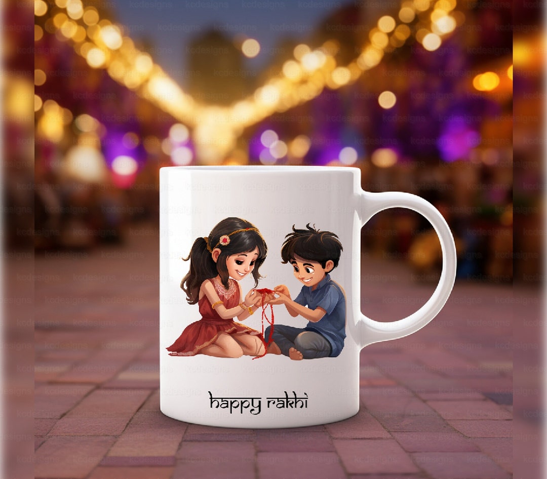 Raksha Bandhan Mug Personalised Rakhi Tea Coffee Cup Raksha - Etsy