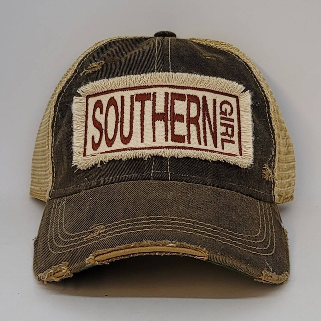Southern Girl frayed Patch - Etsy