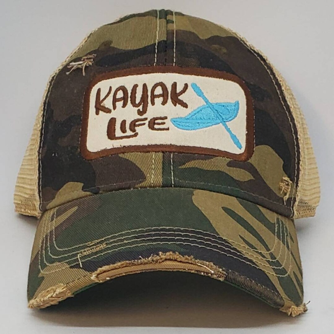 Kayak Life Camo Cap - Etsy