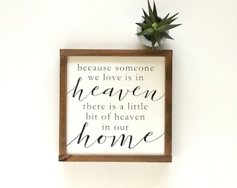 Heaven in our home | Etsy