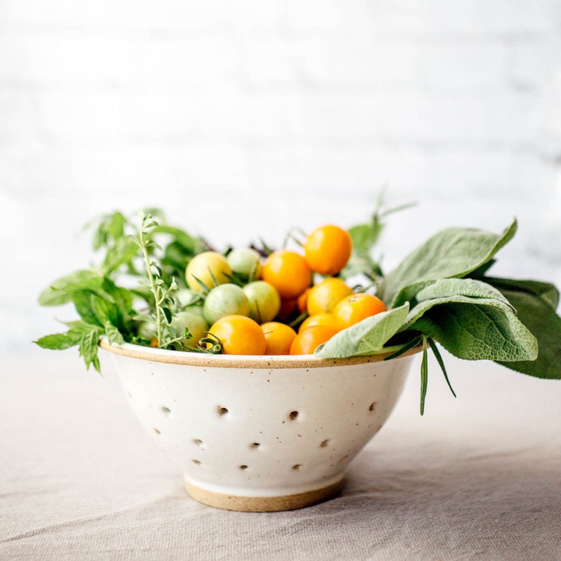 Ceramic Colander - Etsy