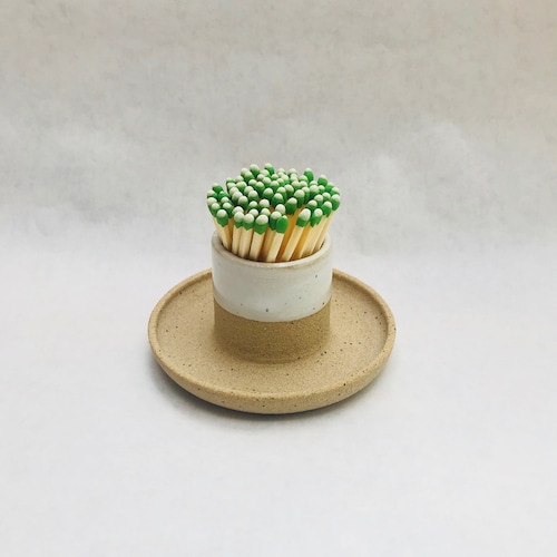 Match Striker Black Handmade Ceramic Match Holder With - Etsy