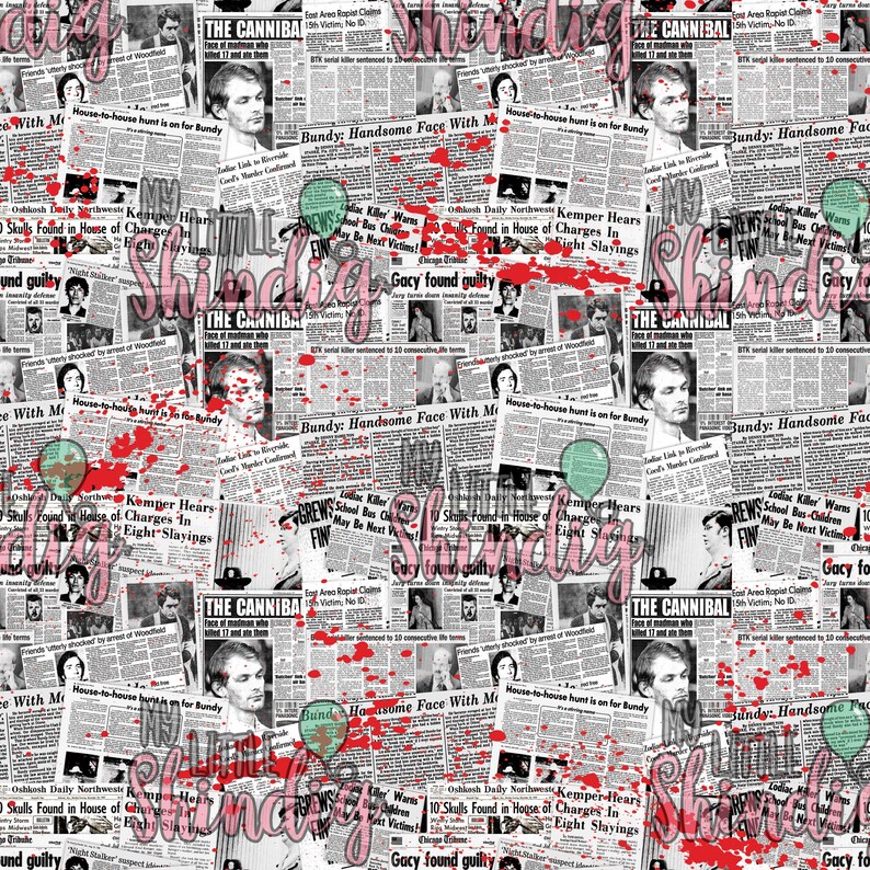 True Crime Clippings, Newspaper Headlines, Serial Killer, True Crime ...