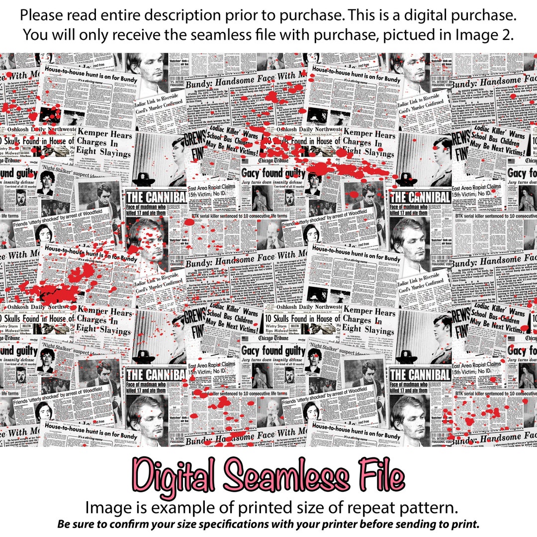 True Crime Clippings, Newspaper Headlines, Serial Killer, True Crime ...