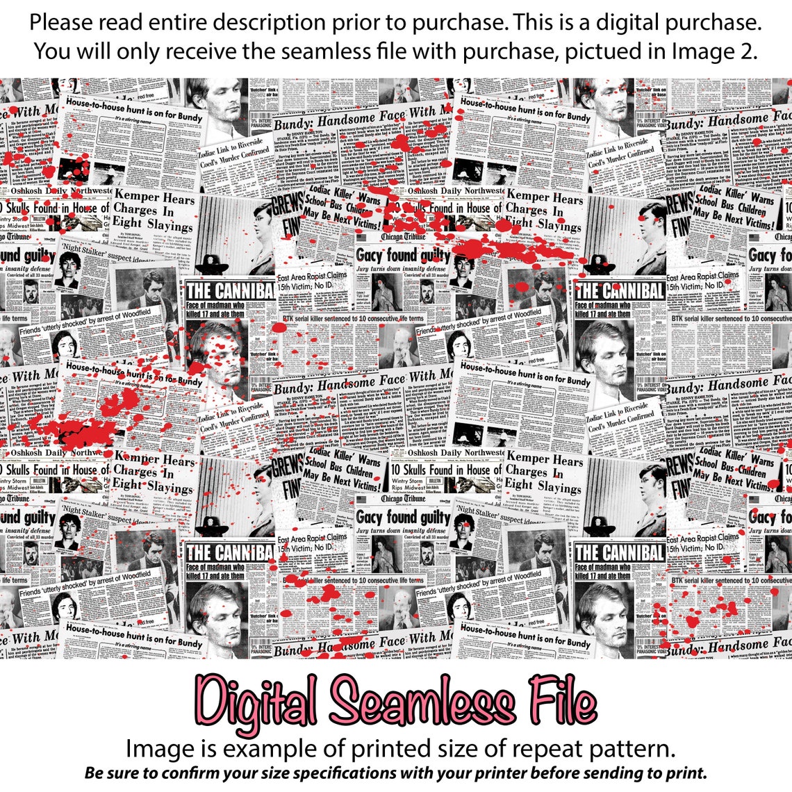 True Crime Clippings, Newspaper Headlines, Serial Killer, True Crime ...