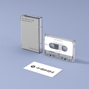 Custom Cassette Mixtape - Etsy