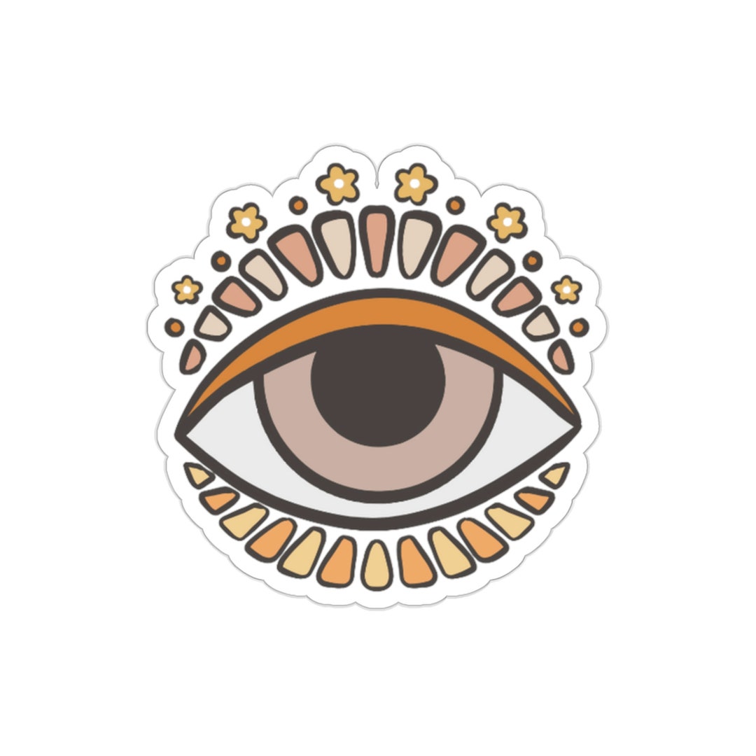 Third Eye Sticker Third Eye Hippie Boho Stickers Hippie - Etsy