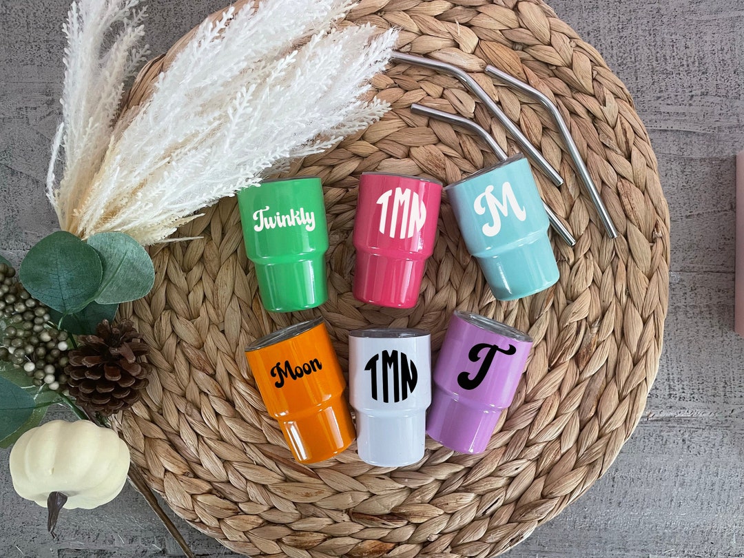 Personalized Stainless Steel Mini Shot Glass Tumbler 3oz - Etsy