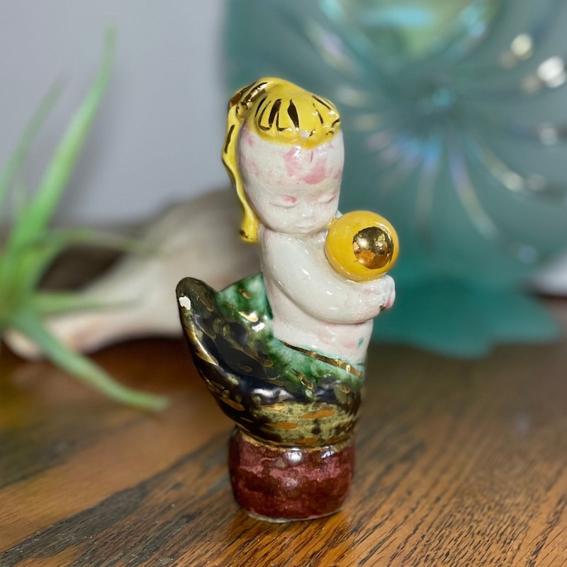 Lefton Mermaid - Etsy