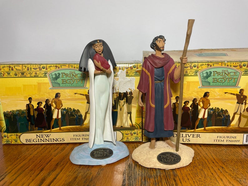 The Prince of Egypt Moses Figurine New Beginnings Dreamworks - Etsy