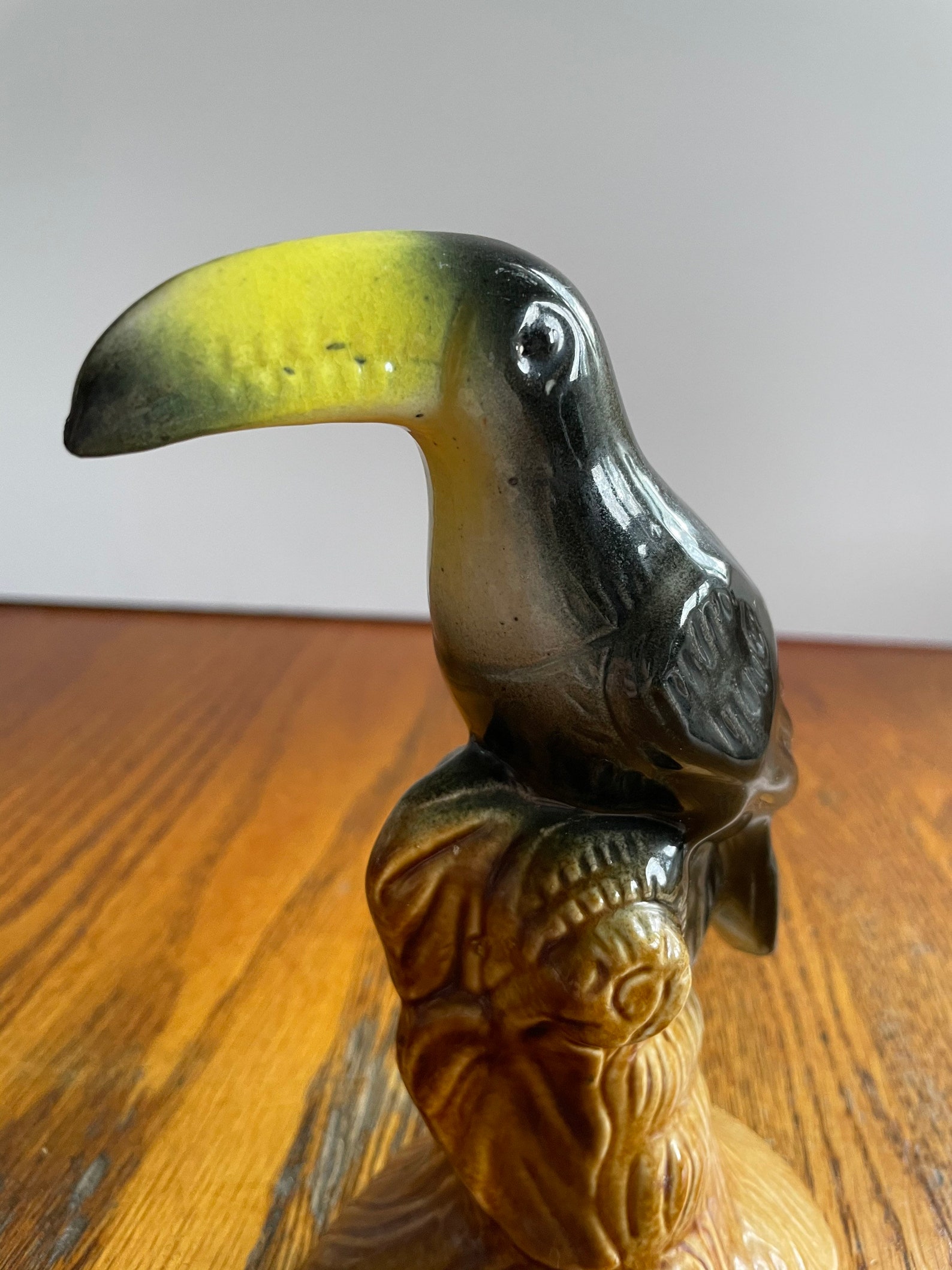 Ceramic Brazilian Toucan Figurine | Etsy