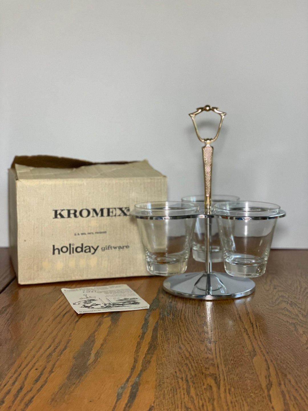 Kromex Carousel Server Holiday Serveware in Original Box - Etsy UK