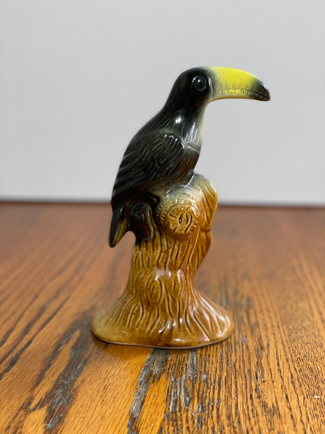 Ceramic Brazilian Toucan Figurine | Etsy