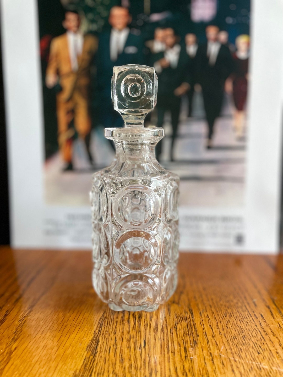 EAPG Bull's Eye Cologne Decanter - Etsy